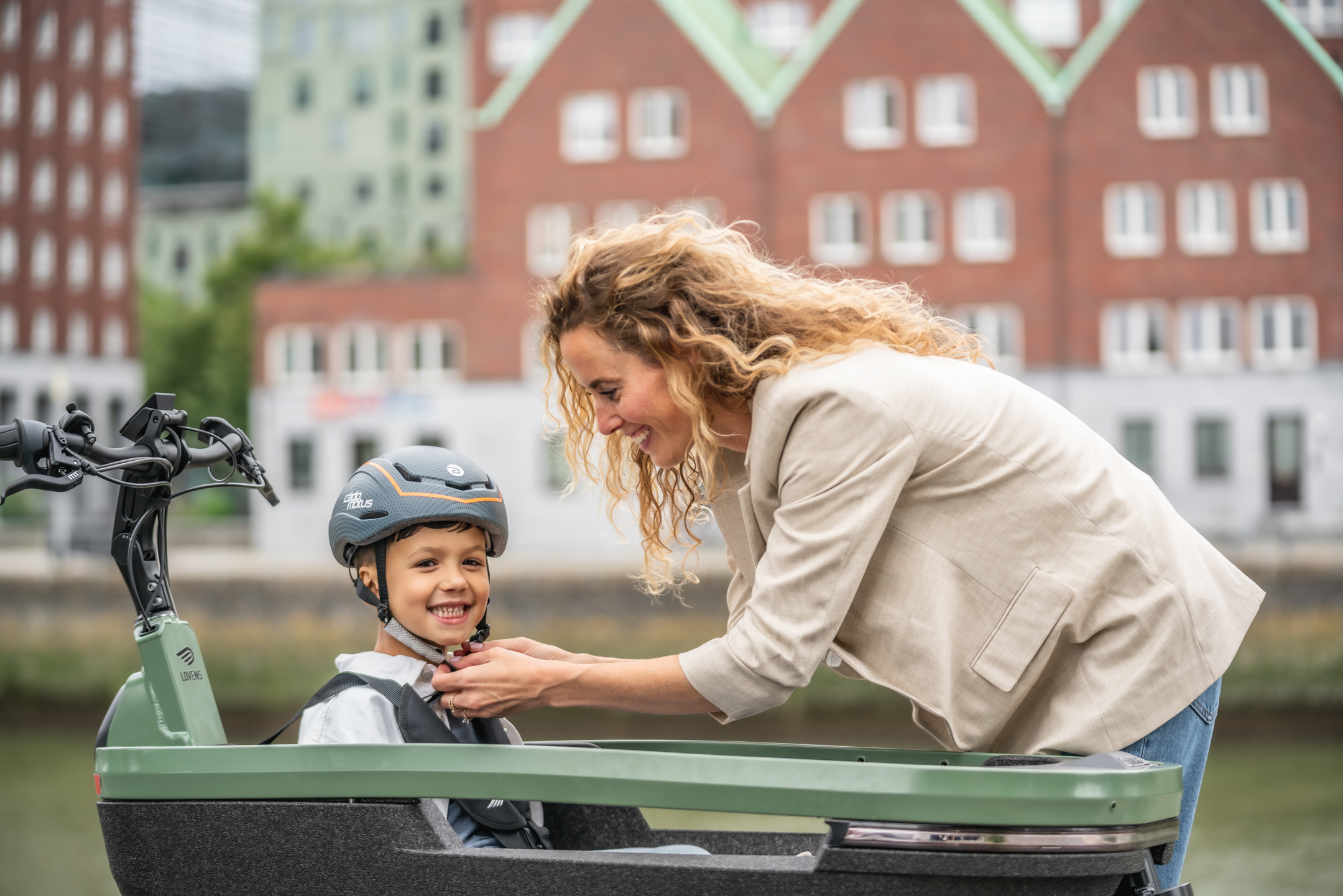Elektrische Bakfietsen van het merk Lovens | M-Bikes